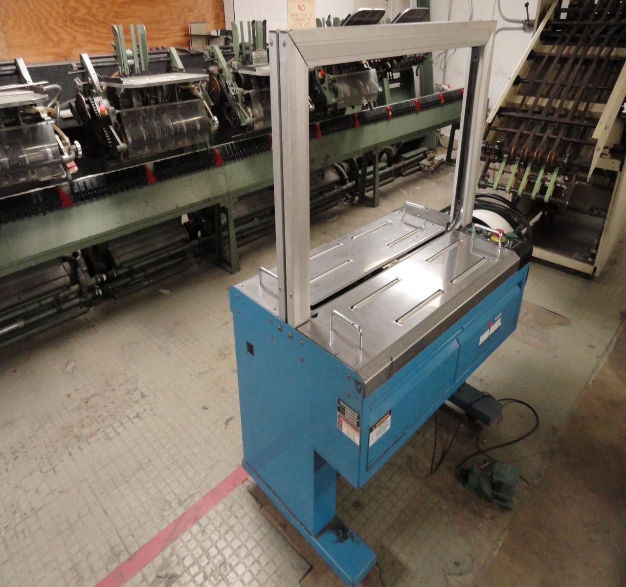 Lot #4: Samuel P-225 EXS-508 Strapping Machine - WireBids